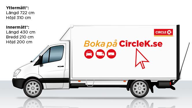 Hyr lastbil - skåpbil, flyttbil & liten lastbil | Circle K